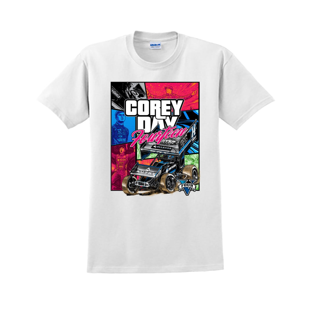 Corey Day GTA White Shirt – Shop Corey Day